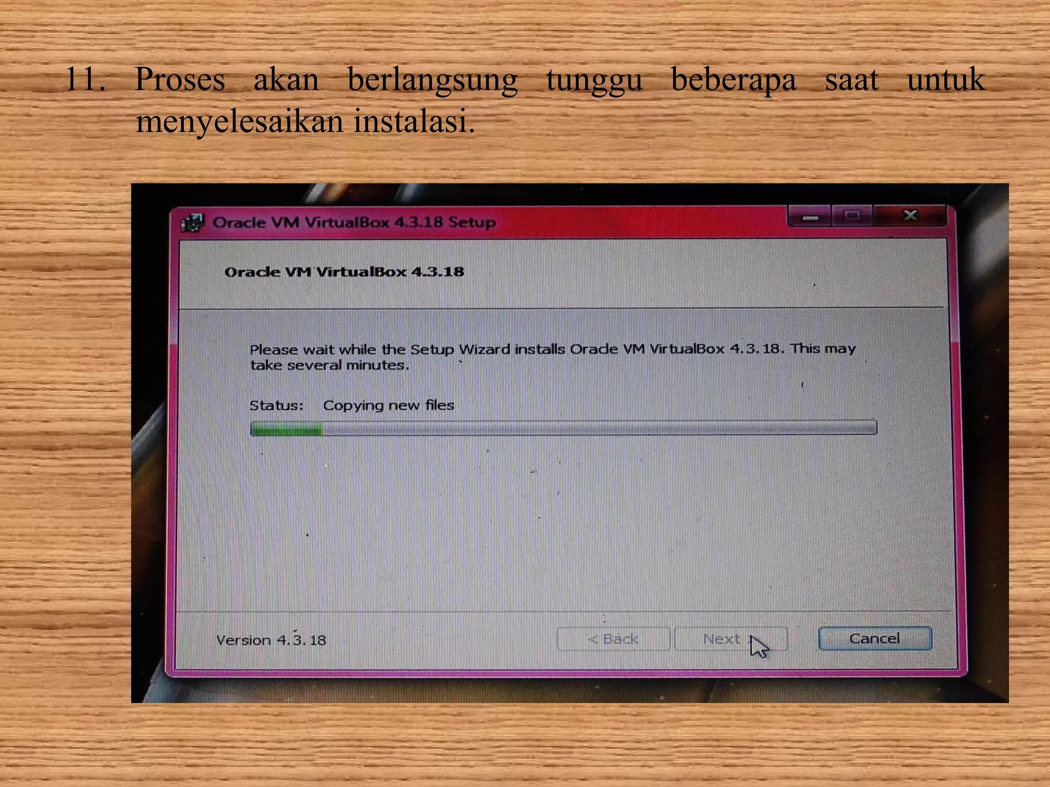 Tutorial instal virtual box | PPT