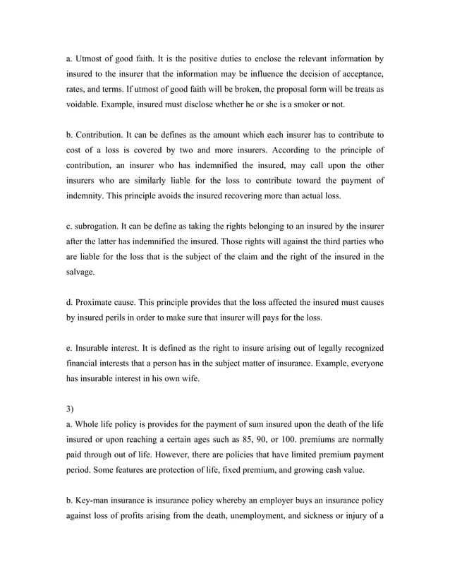 Tutorial Insurance hayat | PDF