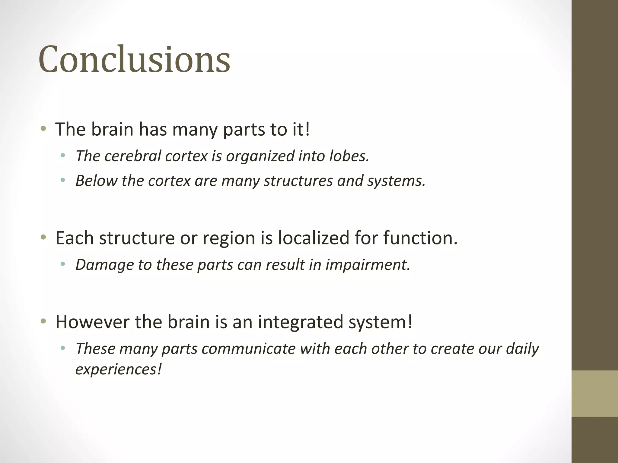 Integrated Brain Tutorial | PPTX