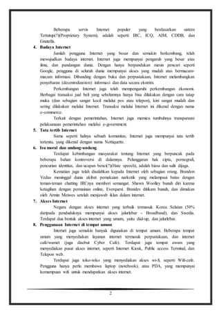 Tutorial internet dan emaiL | DOCX