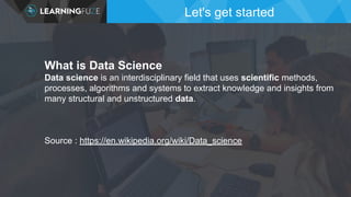 Data Con LA 2022 - Intro to Data Science | PPT