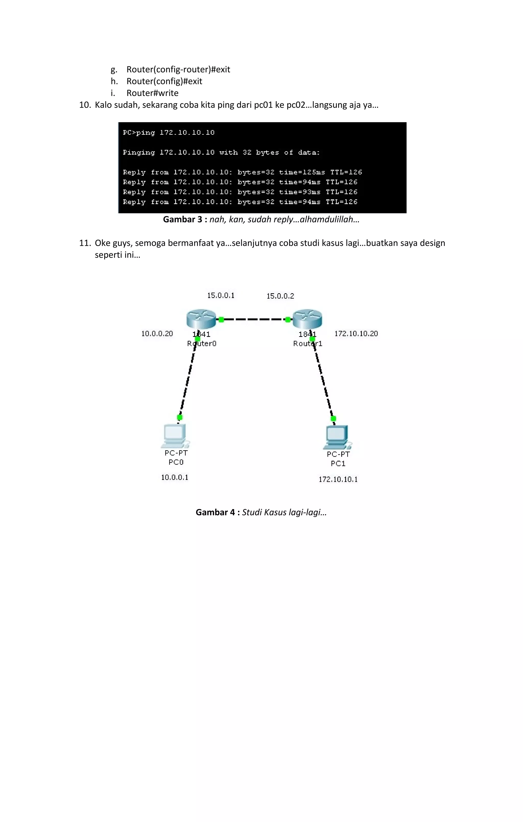 Tutorial jaringan cisco packet tracer 5.3 | PDF