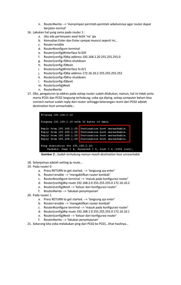 Tutorial jaringan cisco packet tracer 5.3 | PDF