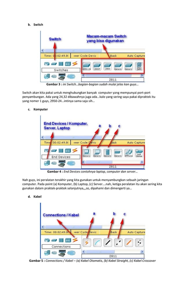 Tutorial jaringan cisco packet tracer 5.3 | PDF