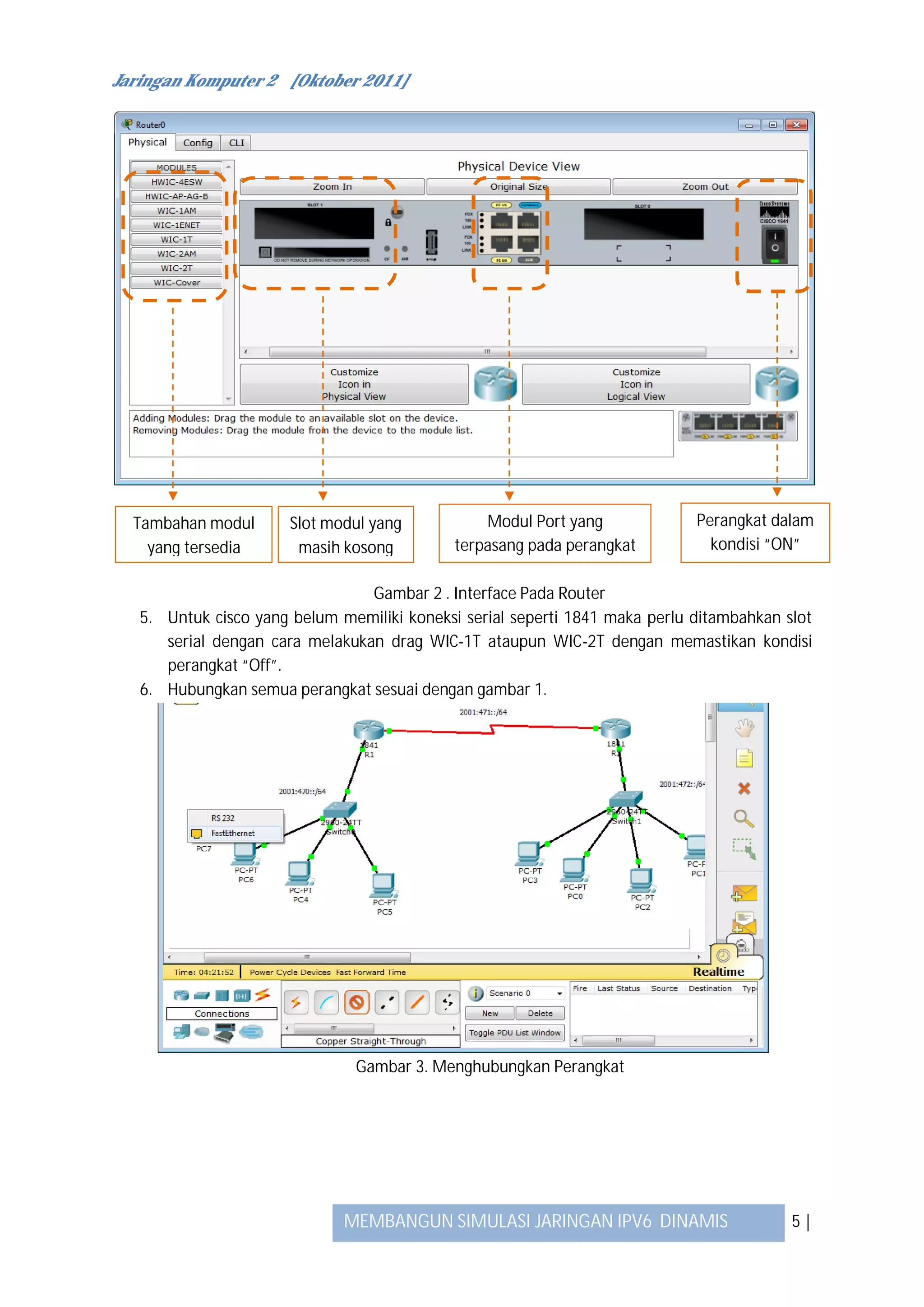 Tutorial jaringan i pv6 | PDF