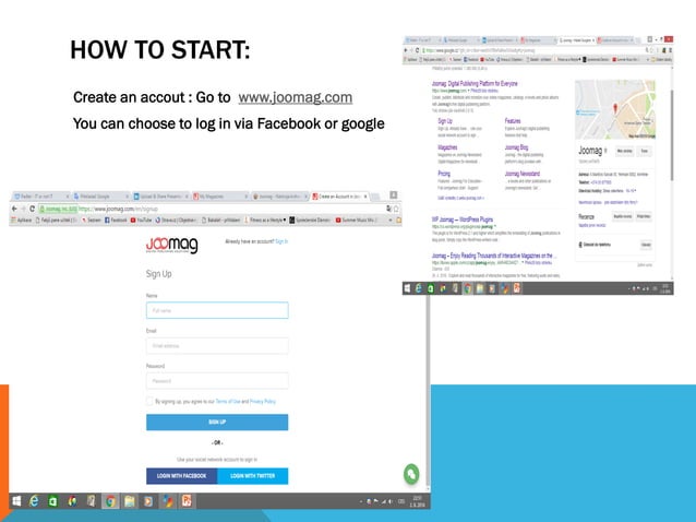 Tutorial Joomag | PPT