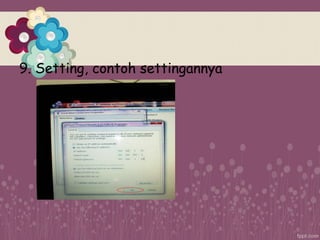 Tutorial kabel straight trought dan cross hingga setting IP address | PPT