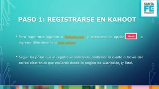 Tutorial Kahoot | PDF