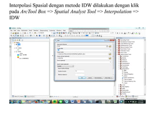 Tutorial klasifikasi awan dan idw menggunakan arc gis | PDF