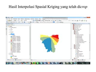 Tutorial klasifikasi awan dan idw menggunakan arc gis | PDF