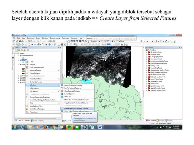 Tutorial klasifikasi awan dan idw menggunakan arc gis | PDF