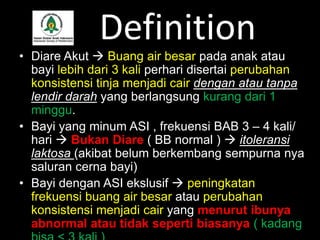 Diare Pada Anak | PPTX