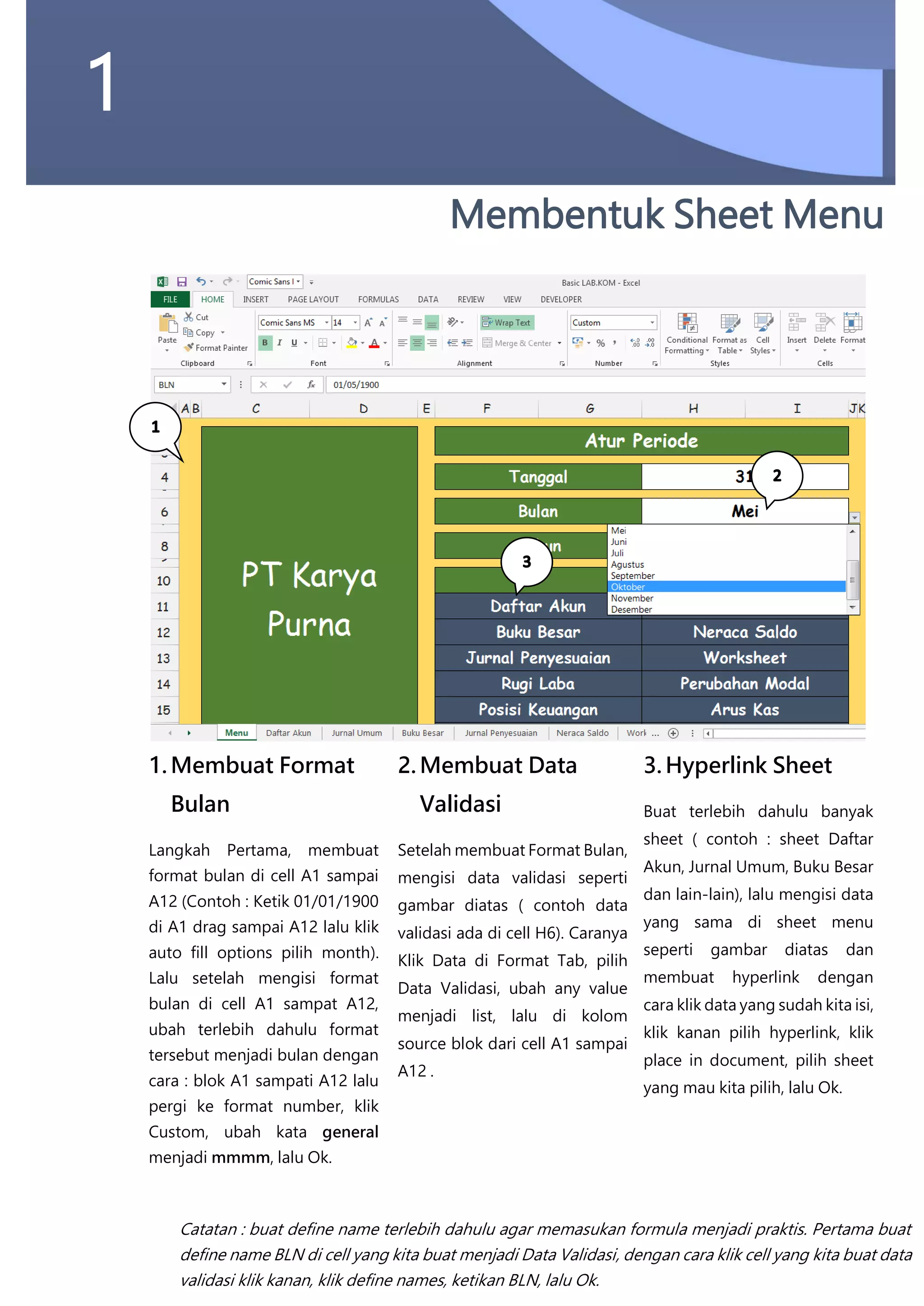 Tutorial Siklus Akuntansi Komputerisasi | PDF