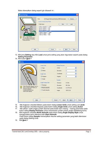 Tutorial landdesktop2005 | PDF