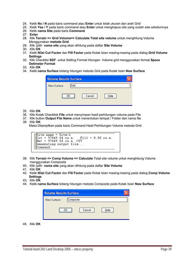 Tutorial landdesktop2005 | PDF