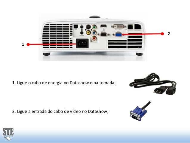 Tutorial Ligando Datashow
