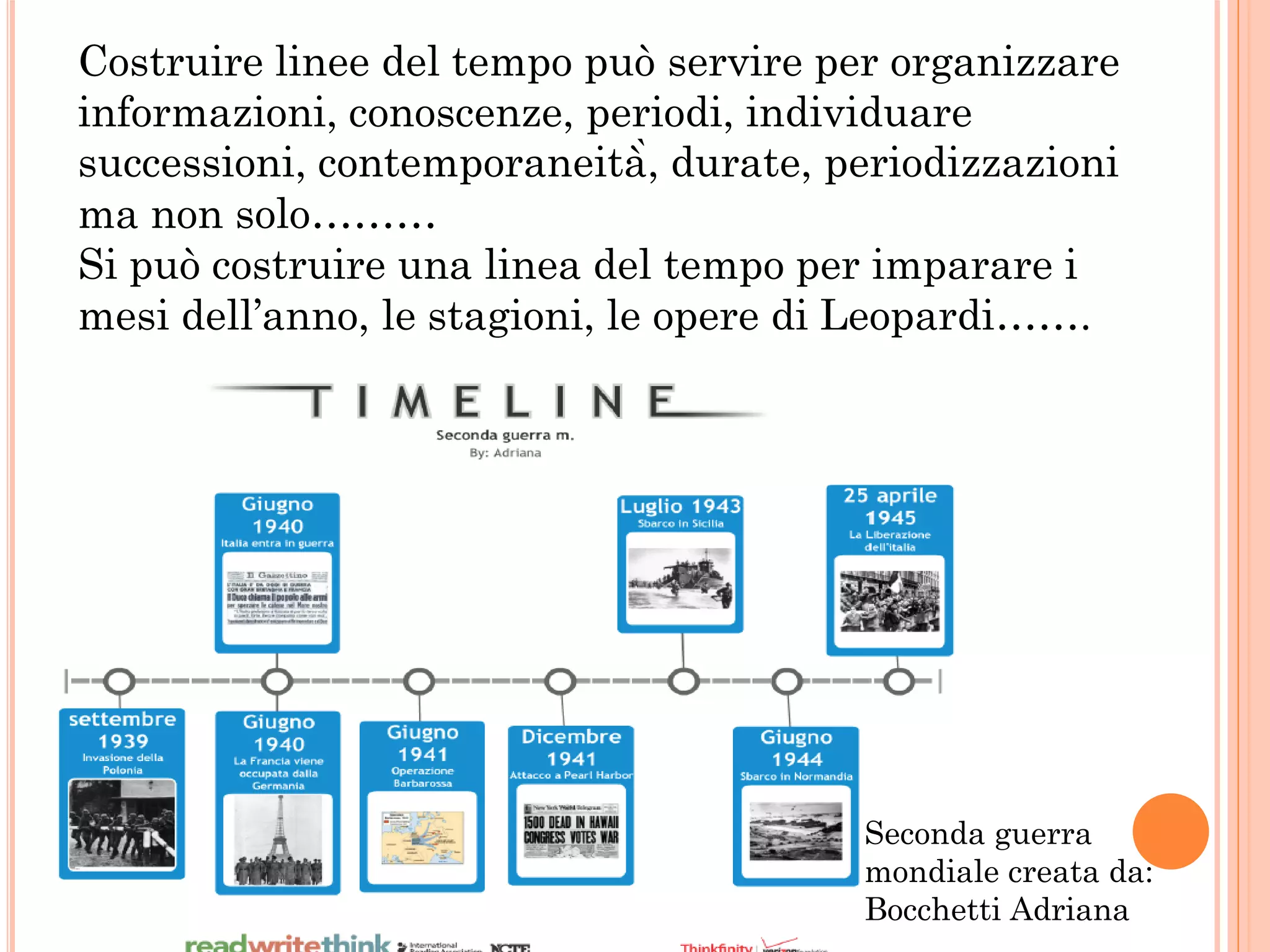 Tutorial linea del tempo timeline | PDF
