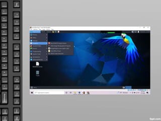tutorial linux parrot- sistem operasi kelompok 5 C.ppt