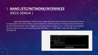 Tutorial mail server di debian | PPT