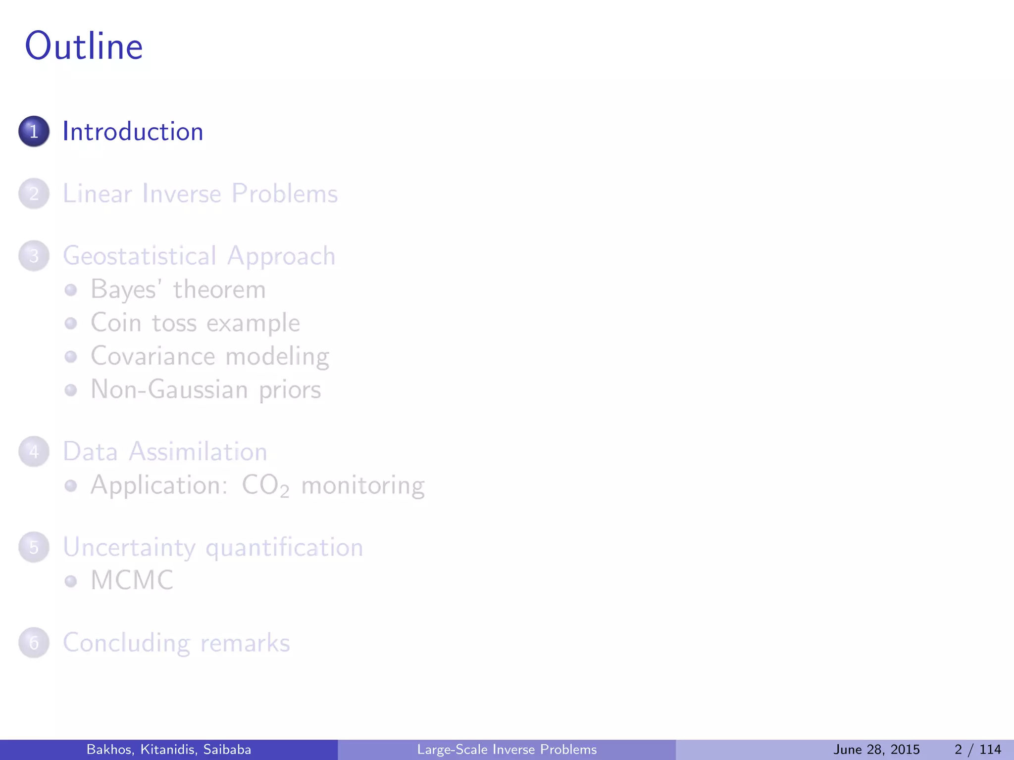 Large-Scale Inverse Problems | PDF