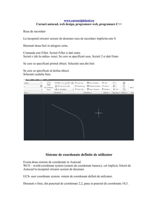 Tutorial (manual) autocad partea 1 | PDF