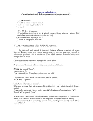 Tutorial (manual) autocad partea 1 | PDF