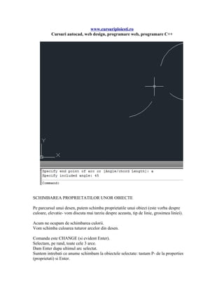 Tutorial (manual) autocad partea 1 | PDF
