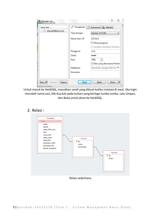 Install MariaDB pada WINDOWS, Konfigurasi, DDL, dan DML | PDF