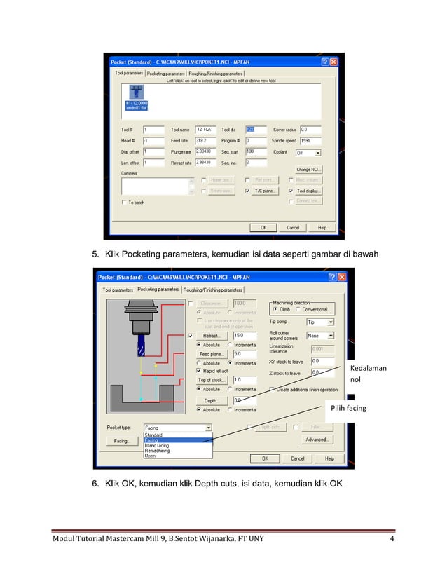 Tutorial Mastercam Milling 9 Untuk Pemula2 Pdf