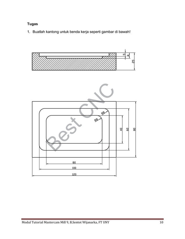 Tutorial Mastercam Milling 9 Untuk Pemula 2 Pdf