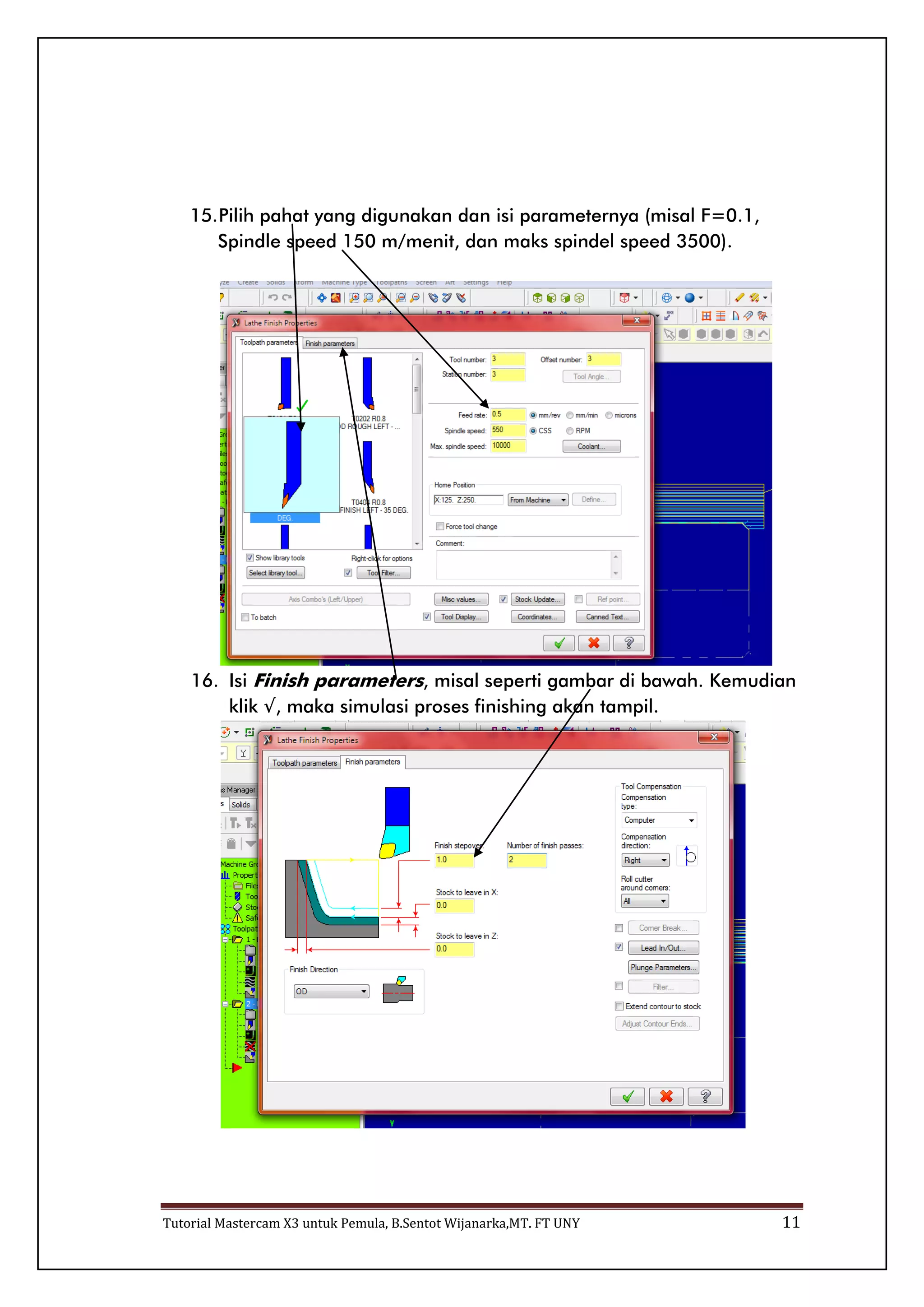 Tutorial master cam x3 for beginers | PDF