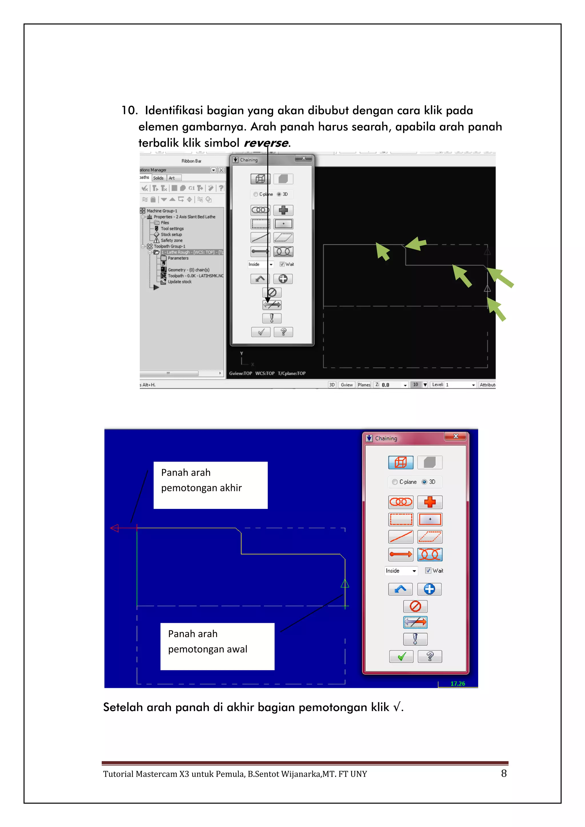 Tutorial master cam x3 for beginers | PDF
