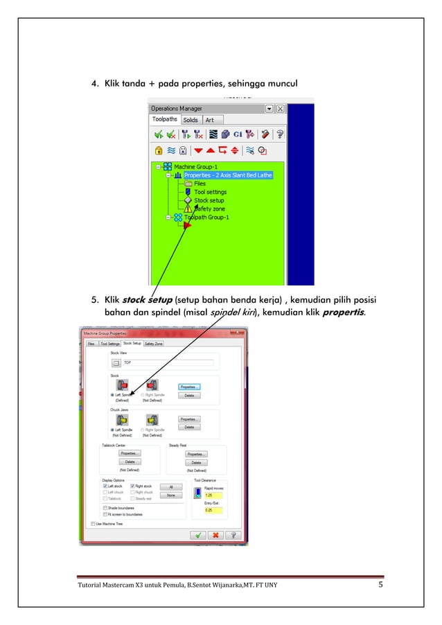 Tutorial master cam x3 for beginers | PDF