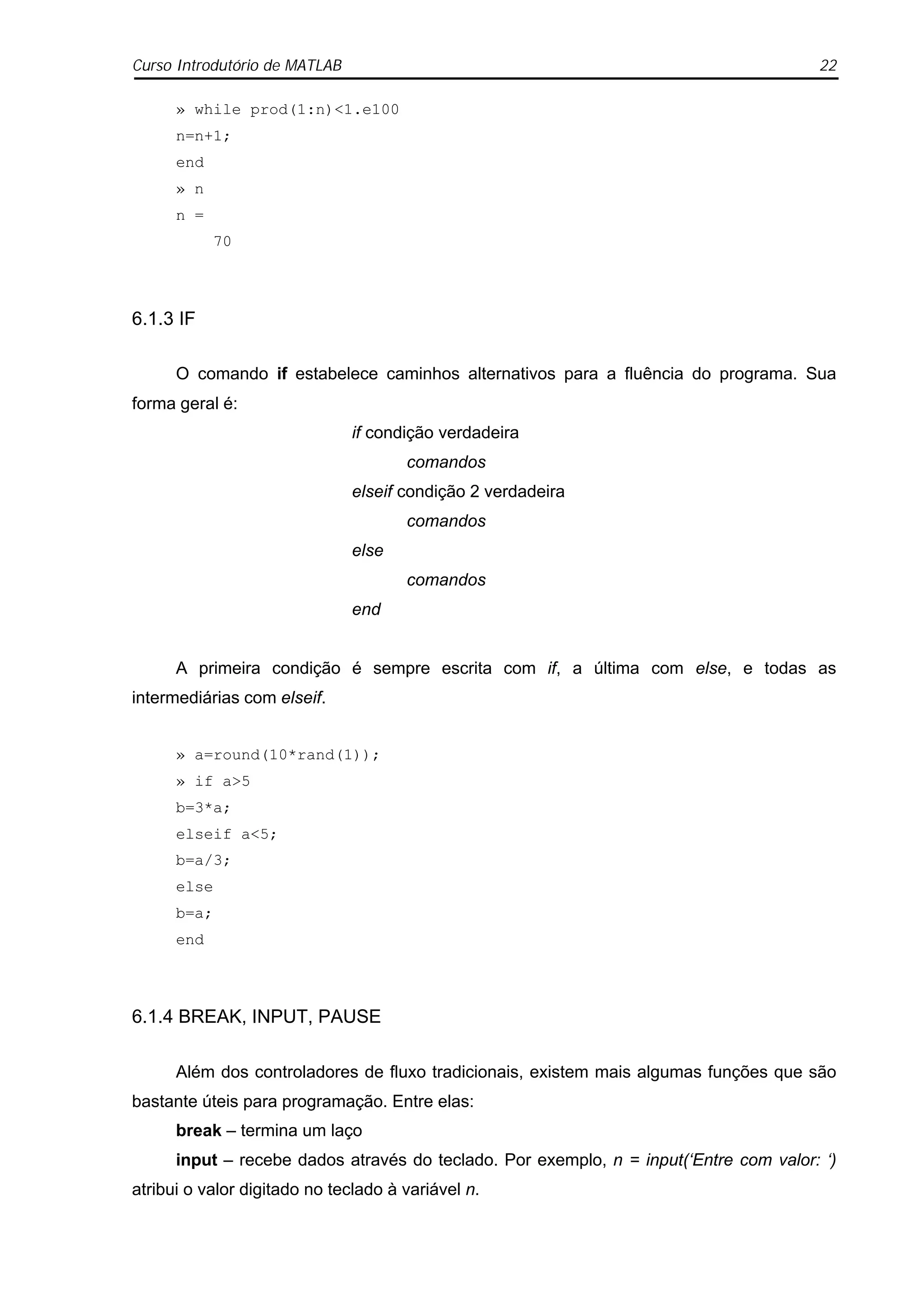 Tutorial matlab | PDF