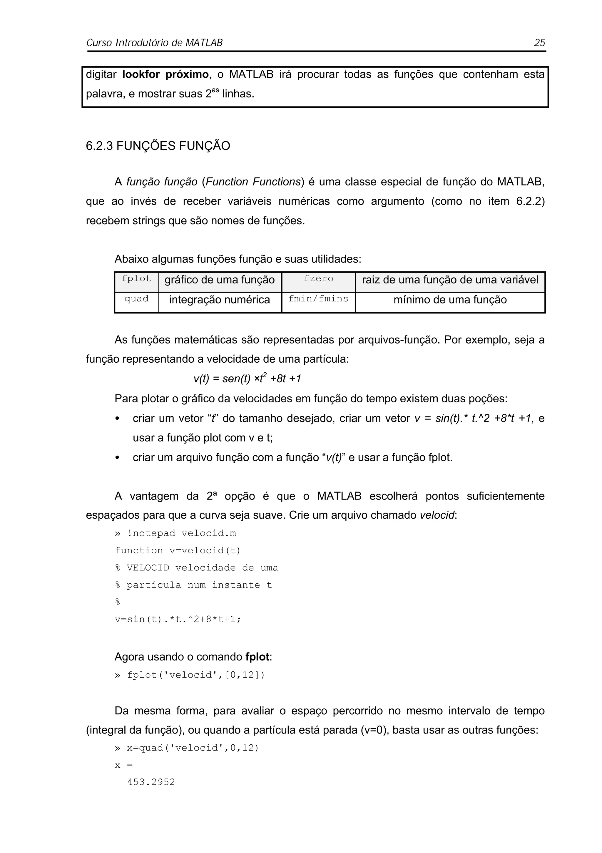 Tutorial matlab | PDF