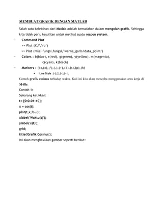 Tutorialmatlab | PDF