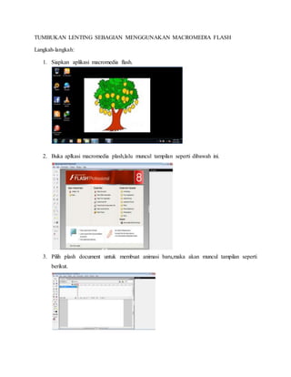 Tutorial membuat animasi tumbukan lenting sebagian | PDF