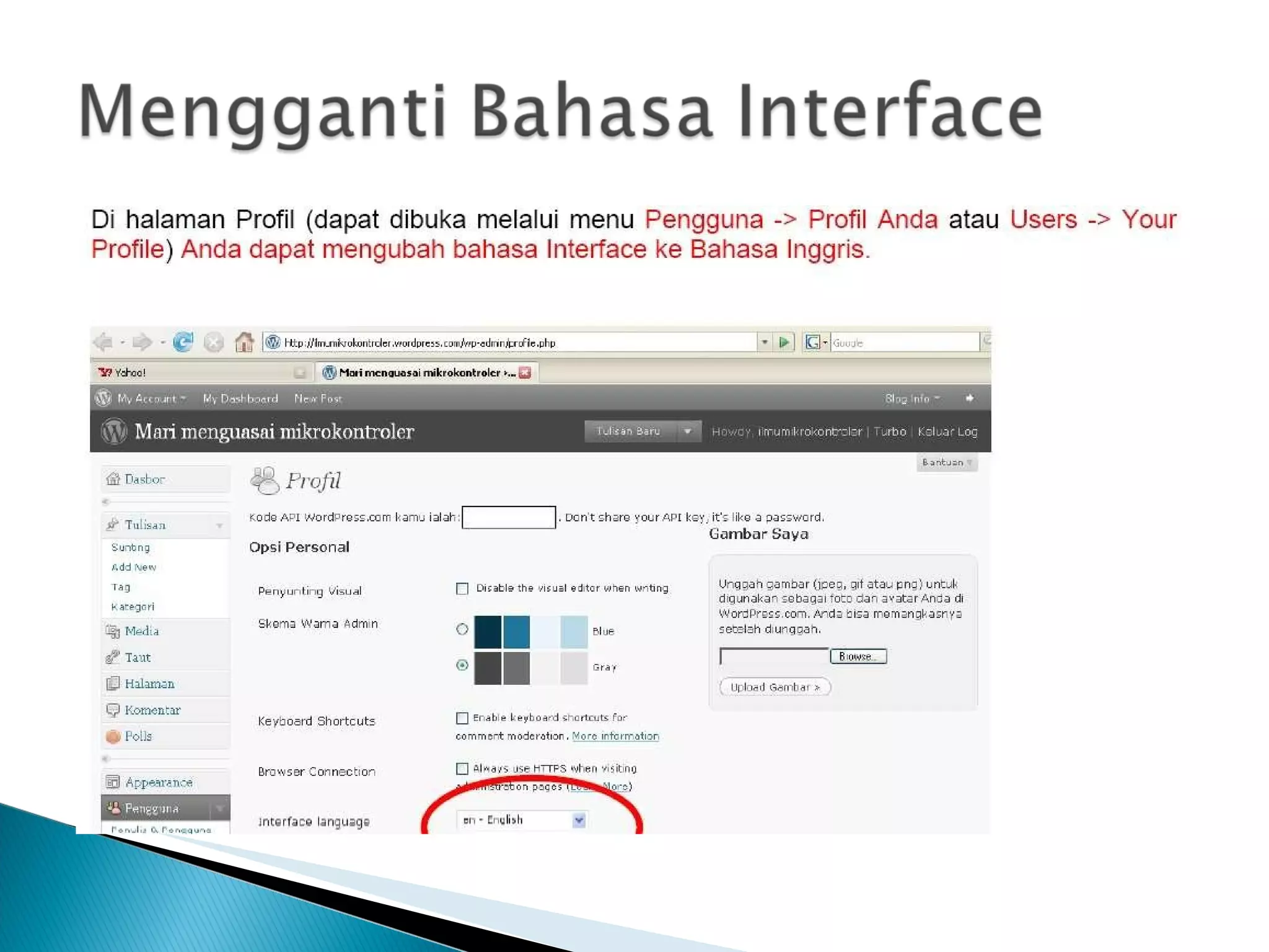 Tutorial membuat blog | PPT
