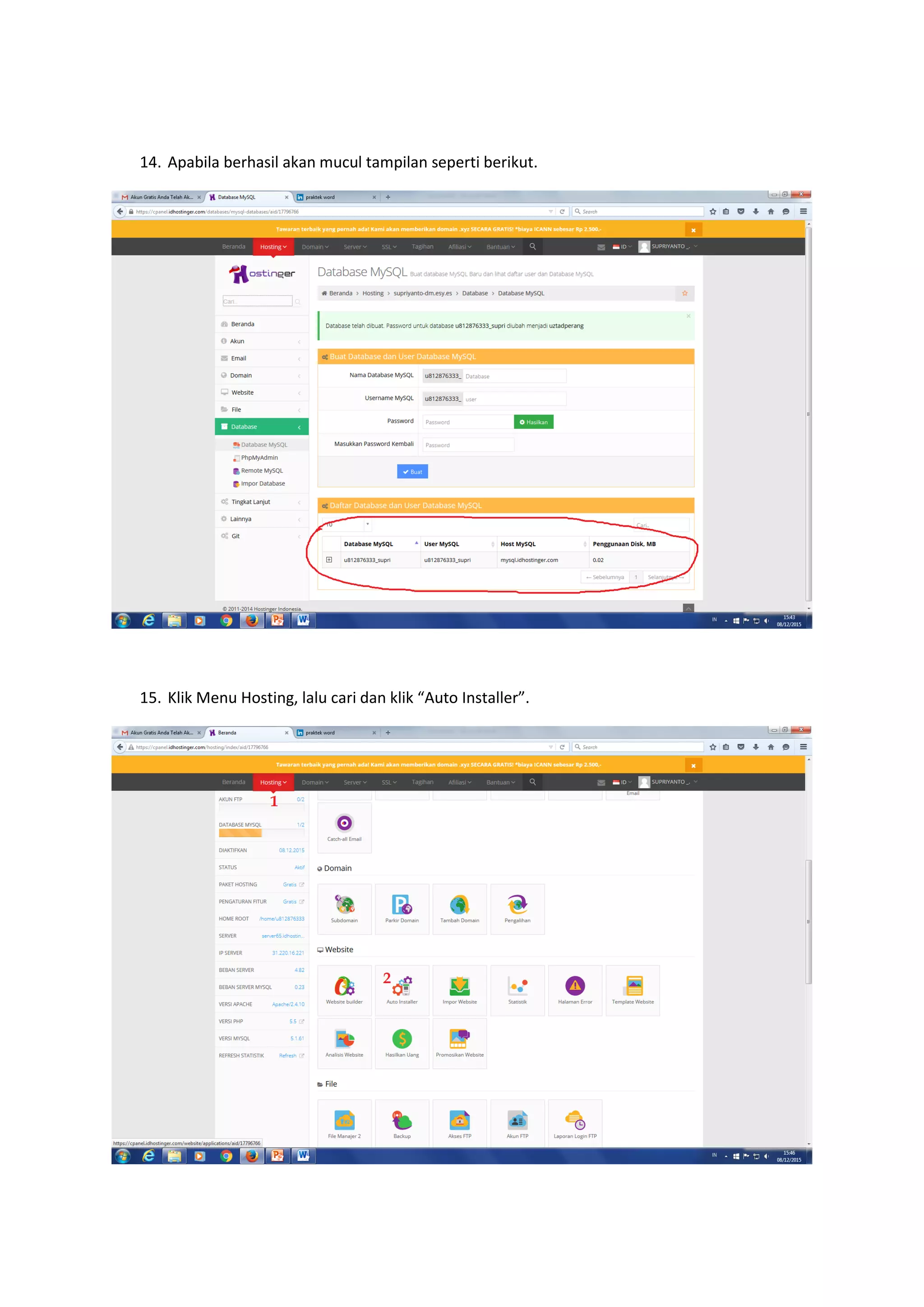 Tutorial Membuat Blog dengan Idhostinger | PDF