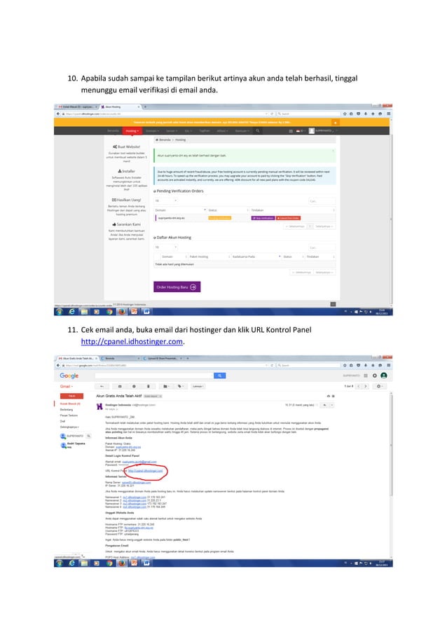 Tutorial Membuat Blog dengan Idhostinger | PDF