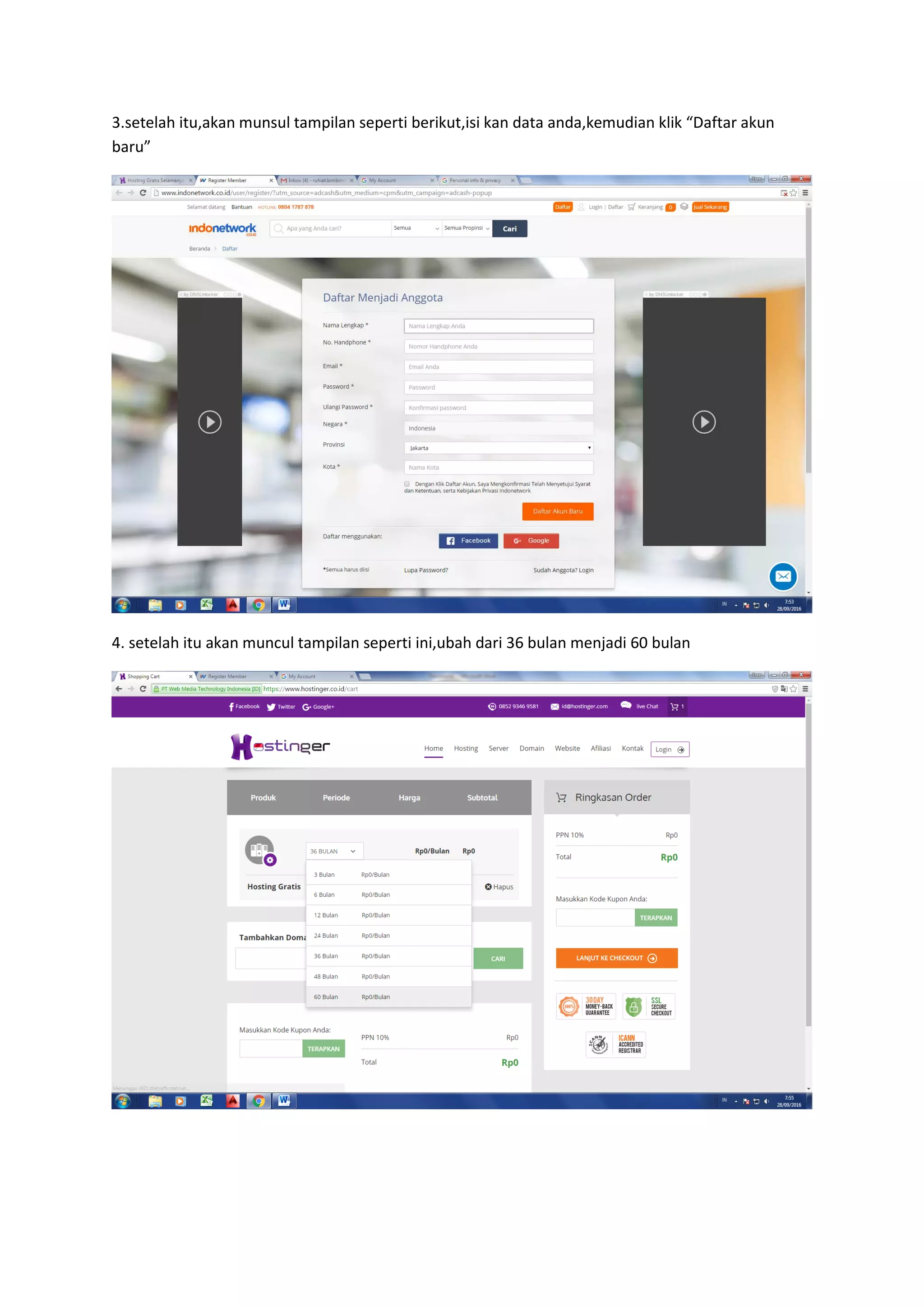 Tutorial membuat blog | PDF