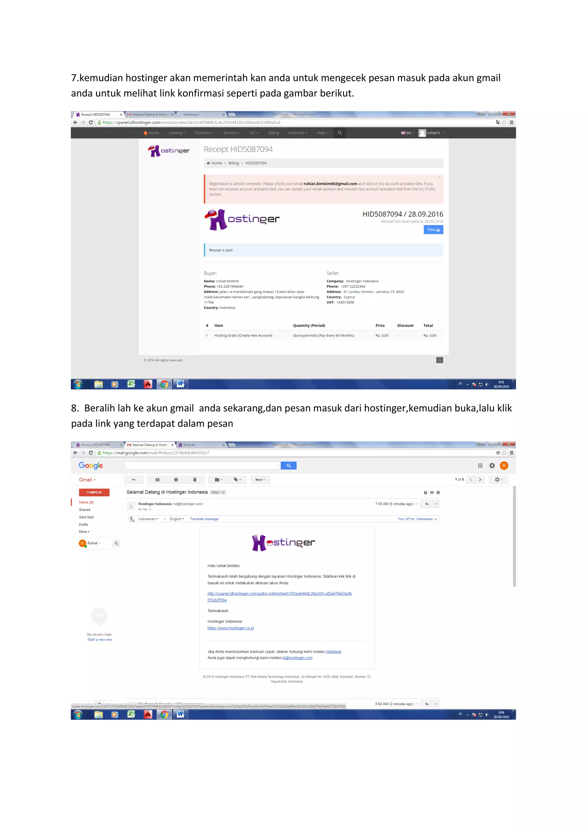 Tutorial membuat blog | PDF