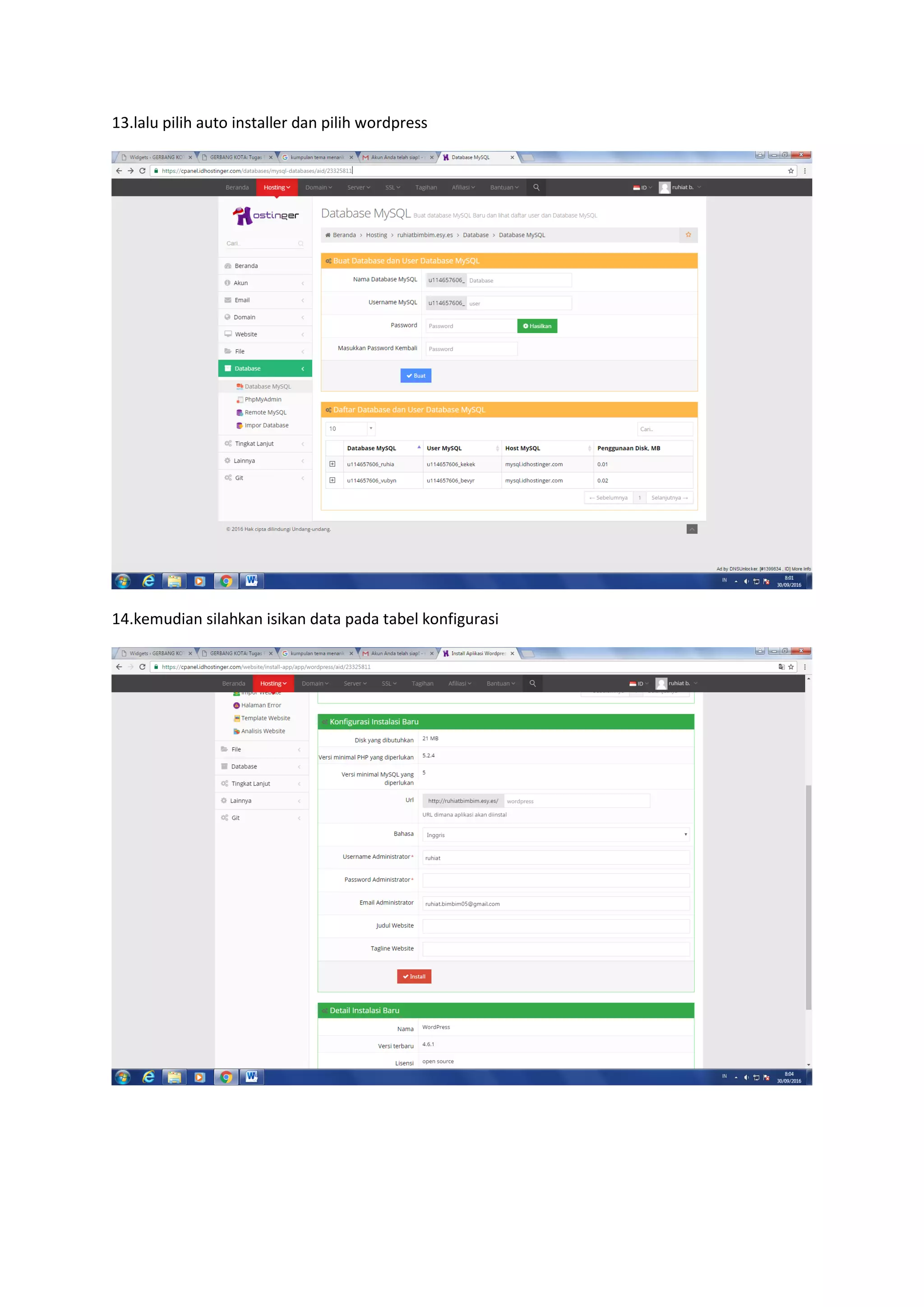 Tutorial membuat blog | PDF