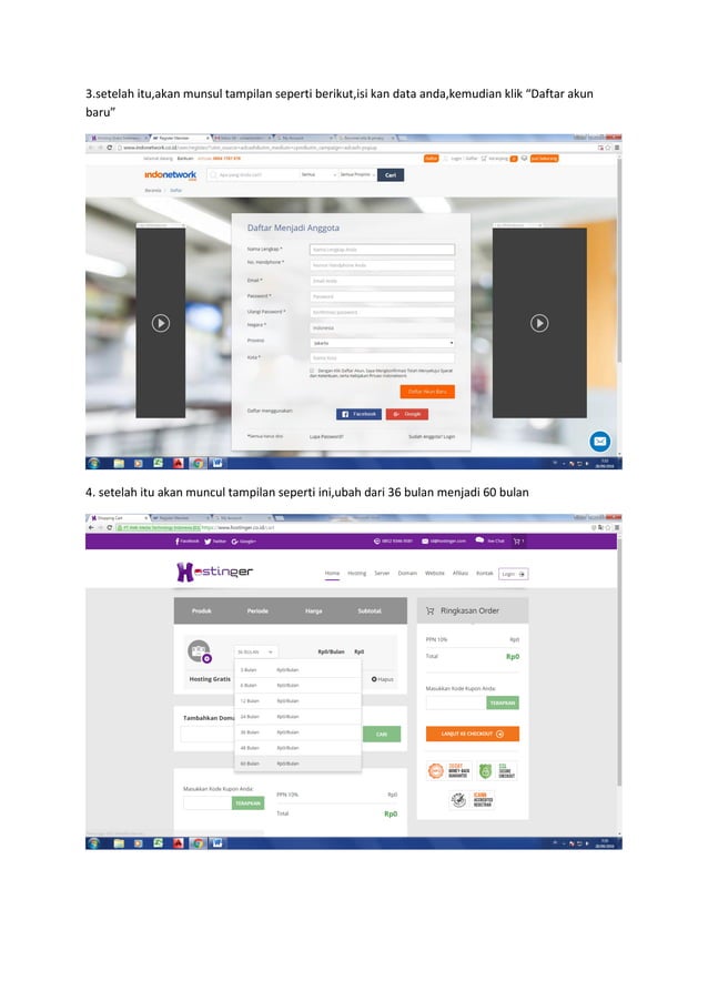 Tutorial membuat blog | PDF