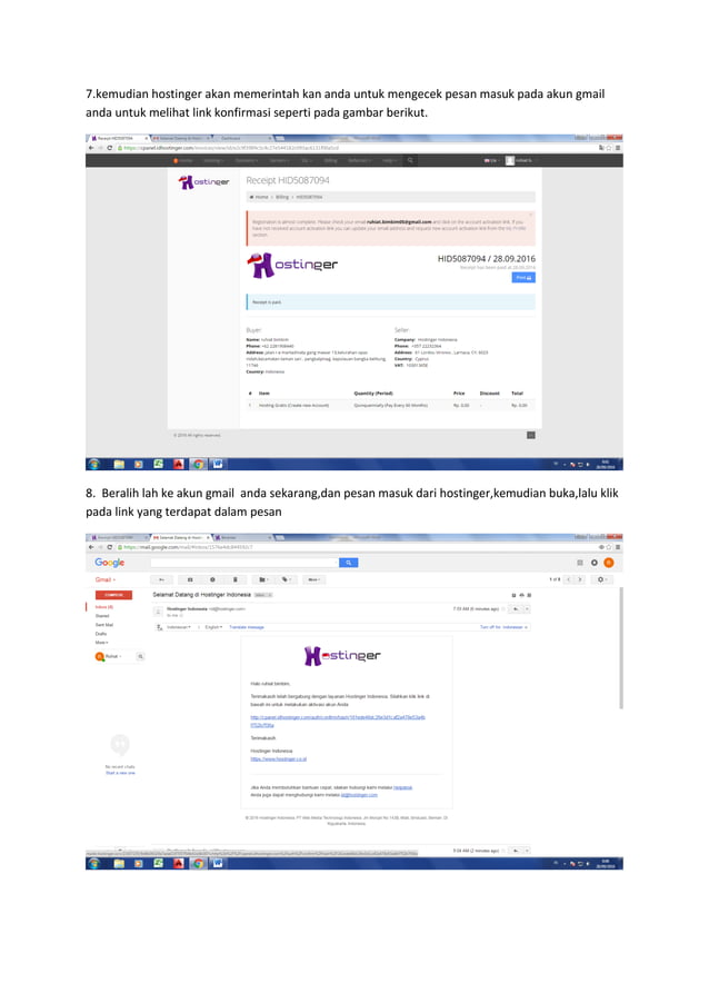 Tutorial membuat blog | PDF