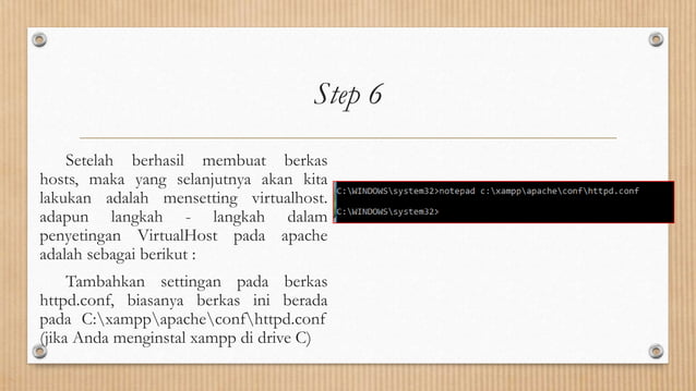 Tutorial membuat Certificate Authority menggunakan Virtual host + ssl | PPT