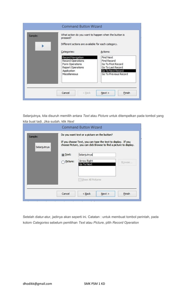 Tutorial membuat database menggunakan ms access | DOC