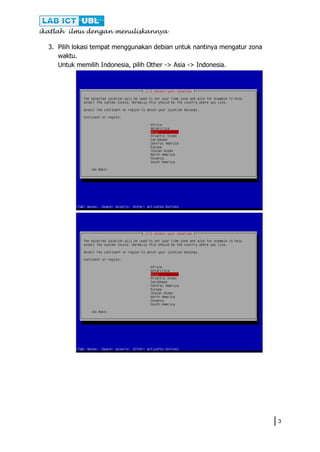 Tutorial membuat data center dengan samba di linux debian | PDF