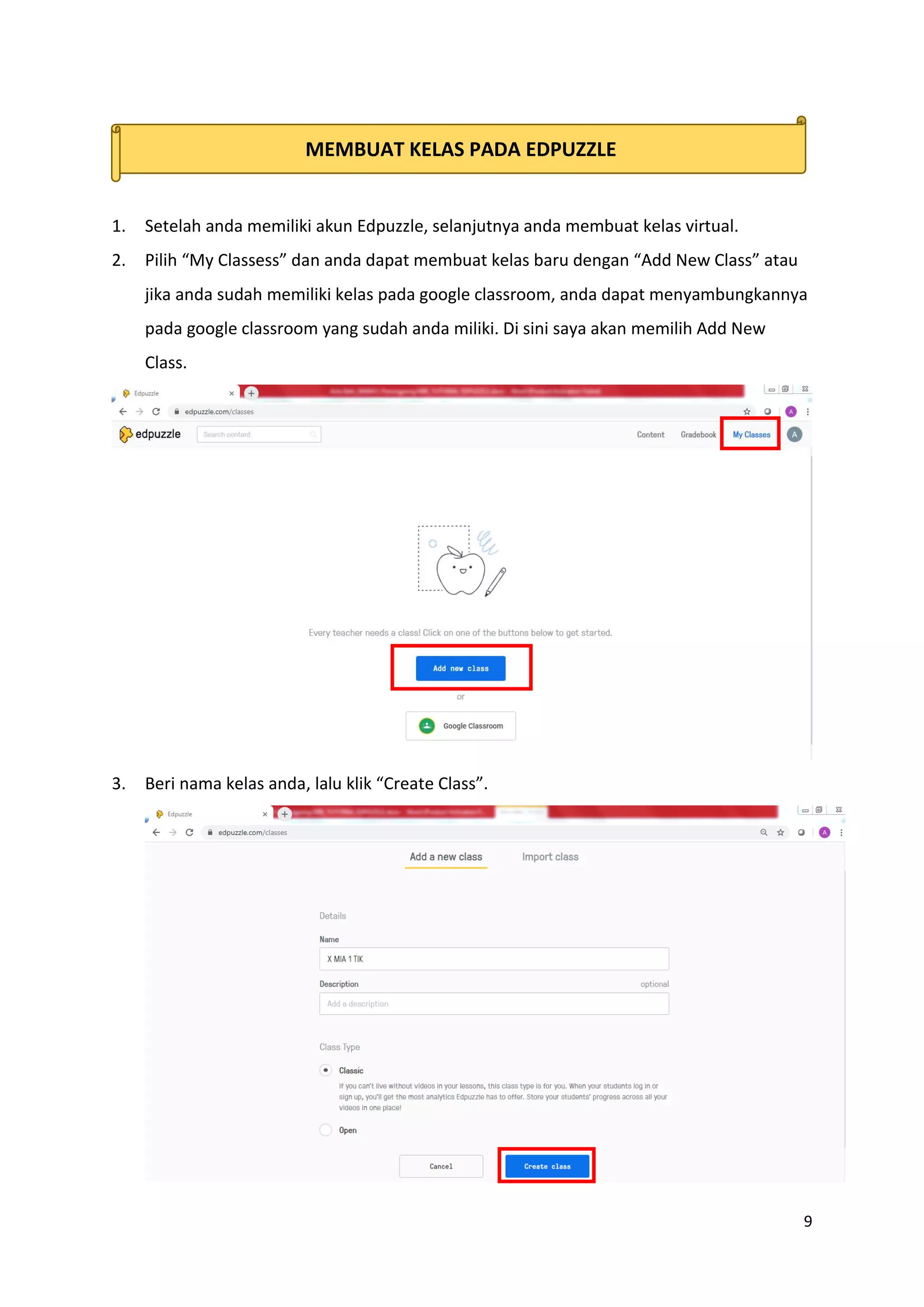 Tutorial Membuat Edpuzzle | PDF