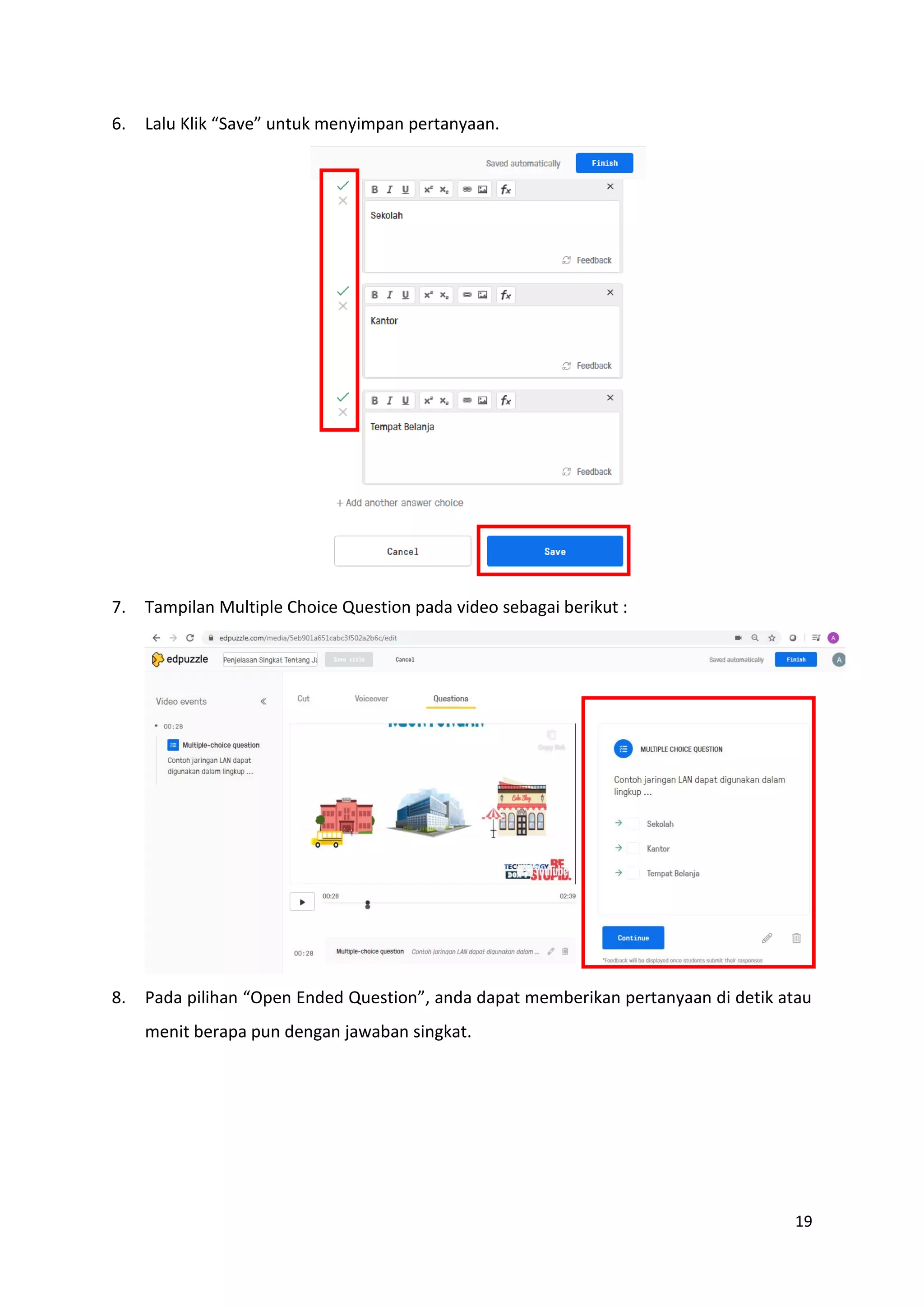 Tutorial Membuat Edpuzzle | PDF